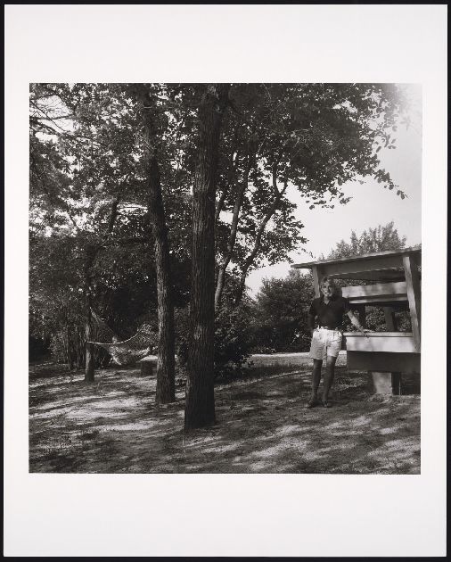 Horowitz, Gene and Stan Herman in Hammock - Yale University Library