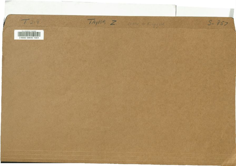 Letters - Yale University Library