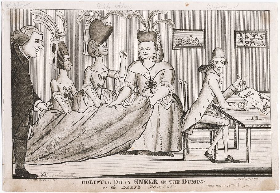 Dolefull Dicky Sneer in the dumps, or, The lady's revenge [graphic ...